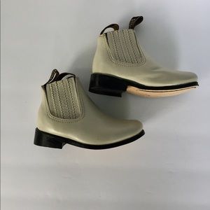 Shoes | Mariachi Charro Toddler Ivory Leather Boots | Poshmark